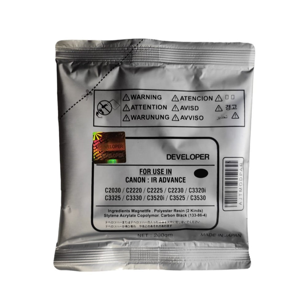 Developer Powder Black For Canon imageRUNNER ADVANCE C2020 C2025 C2030 ...
