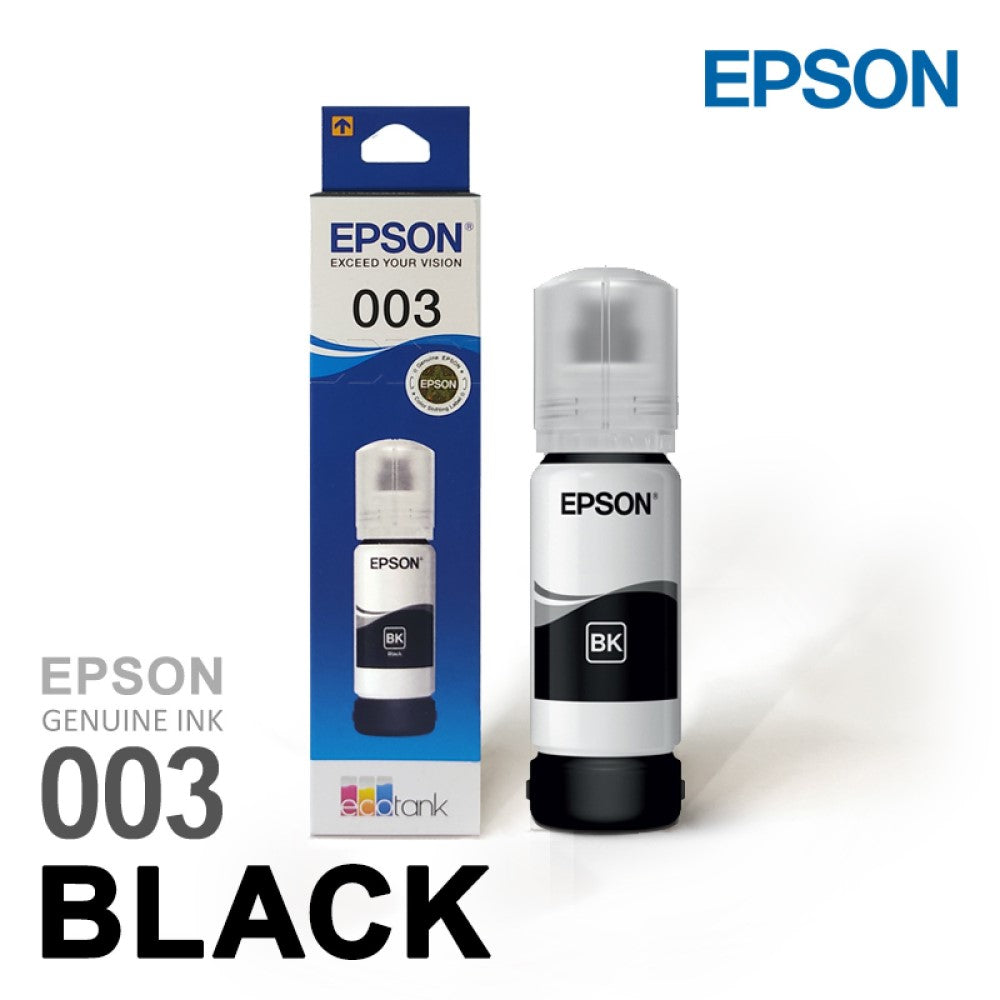 Epson 003 Black Genuine Ink Bottle 65 ml – ImageInfo.in