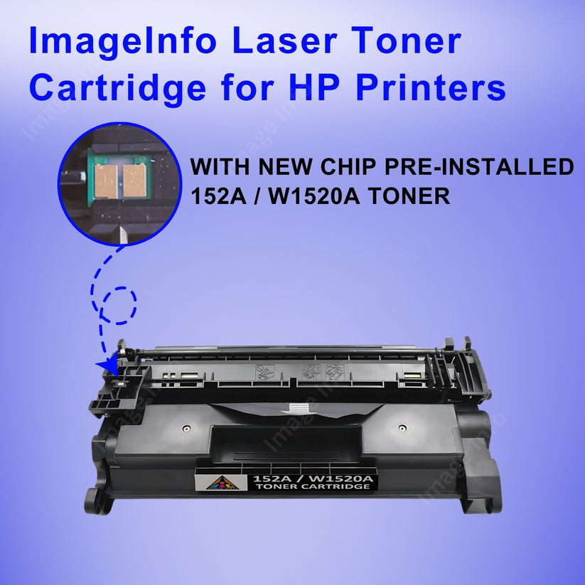 ImageInfo 152A Toner Cartridge for with Chip HP 152A / W1520A Toner Ca ...