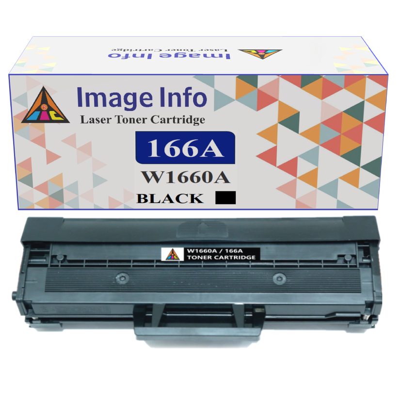 ImageInfo 166A Toner Cartridge Black for HP W1660A Compatible With chi ...